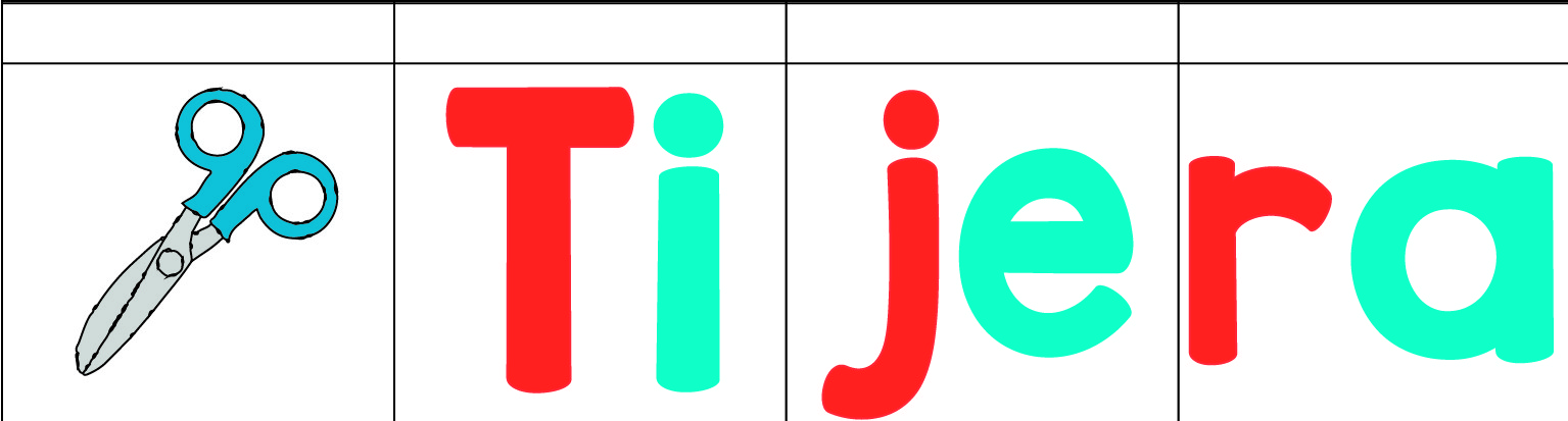 PALABRAS CON TRES SÍLABAS FIMPAZ INTELIGENCIA LINGÜÍSTICA