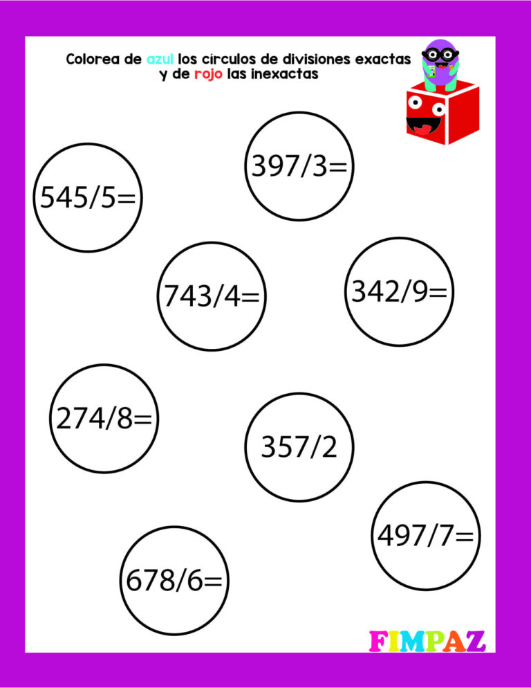 DIVISIONES EXACTAS E INEXACTAS
