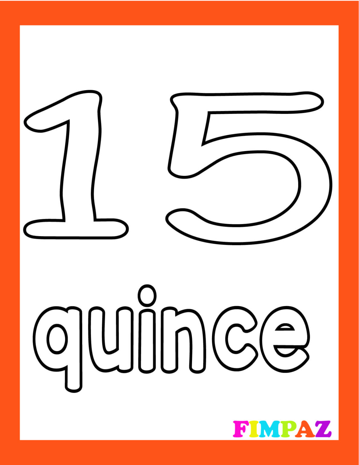 NÚMEROS DEL 1 AL 30 PARA IMPRIMIR